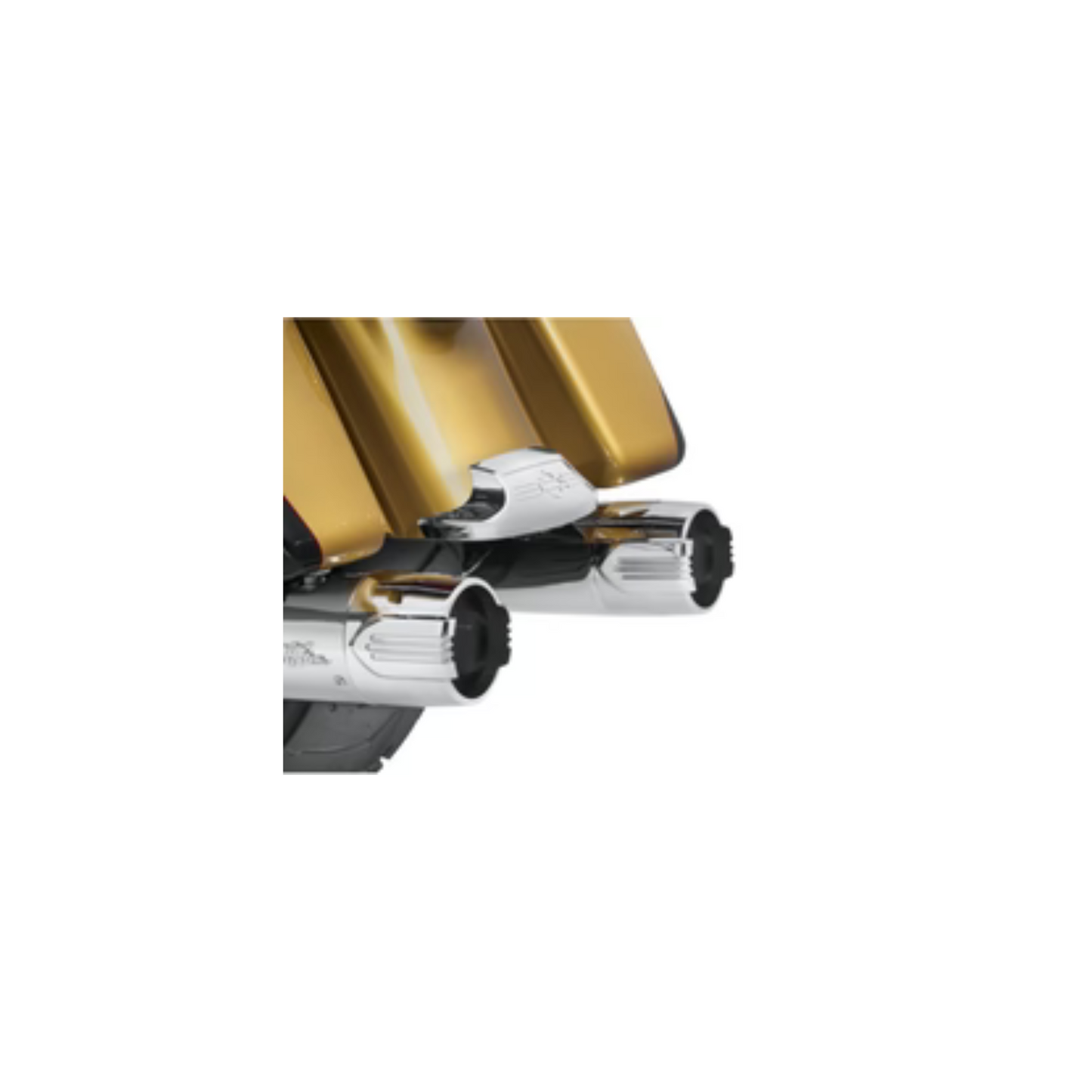 Harley-Davidson® Defiance 4.5 In. End Caps - Chrome – Gasoline Alley ...