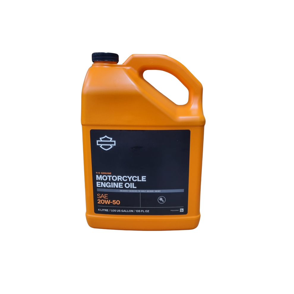 Harley-Davidson® 360 20W50 Motor Oil - 4 Litre – Gasoline Alley Harley ...
