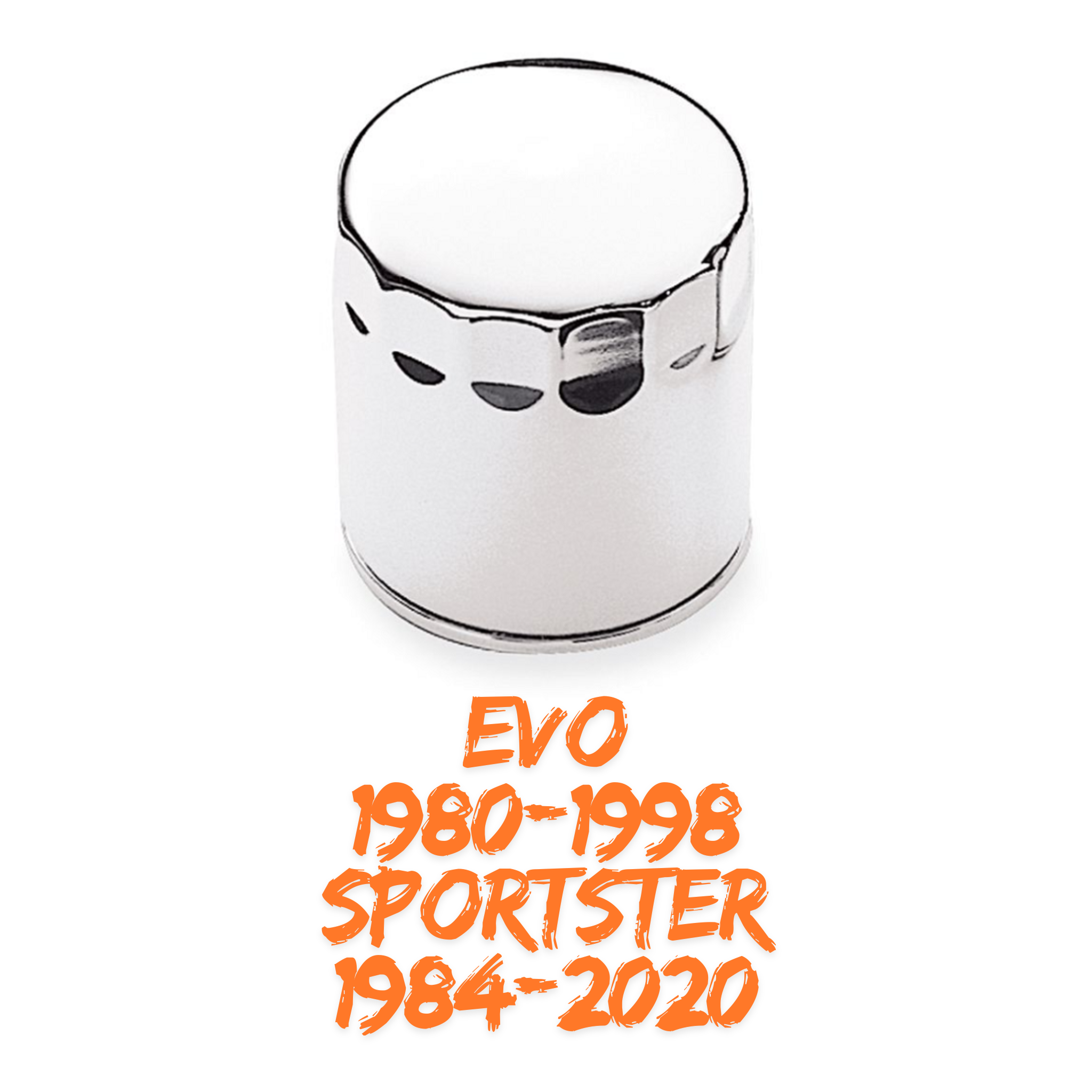 Harley-Davidson® Genuine Long Oil Filter - Chrome Finish – Gasoline ...