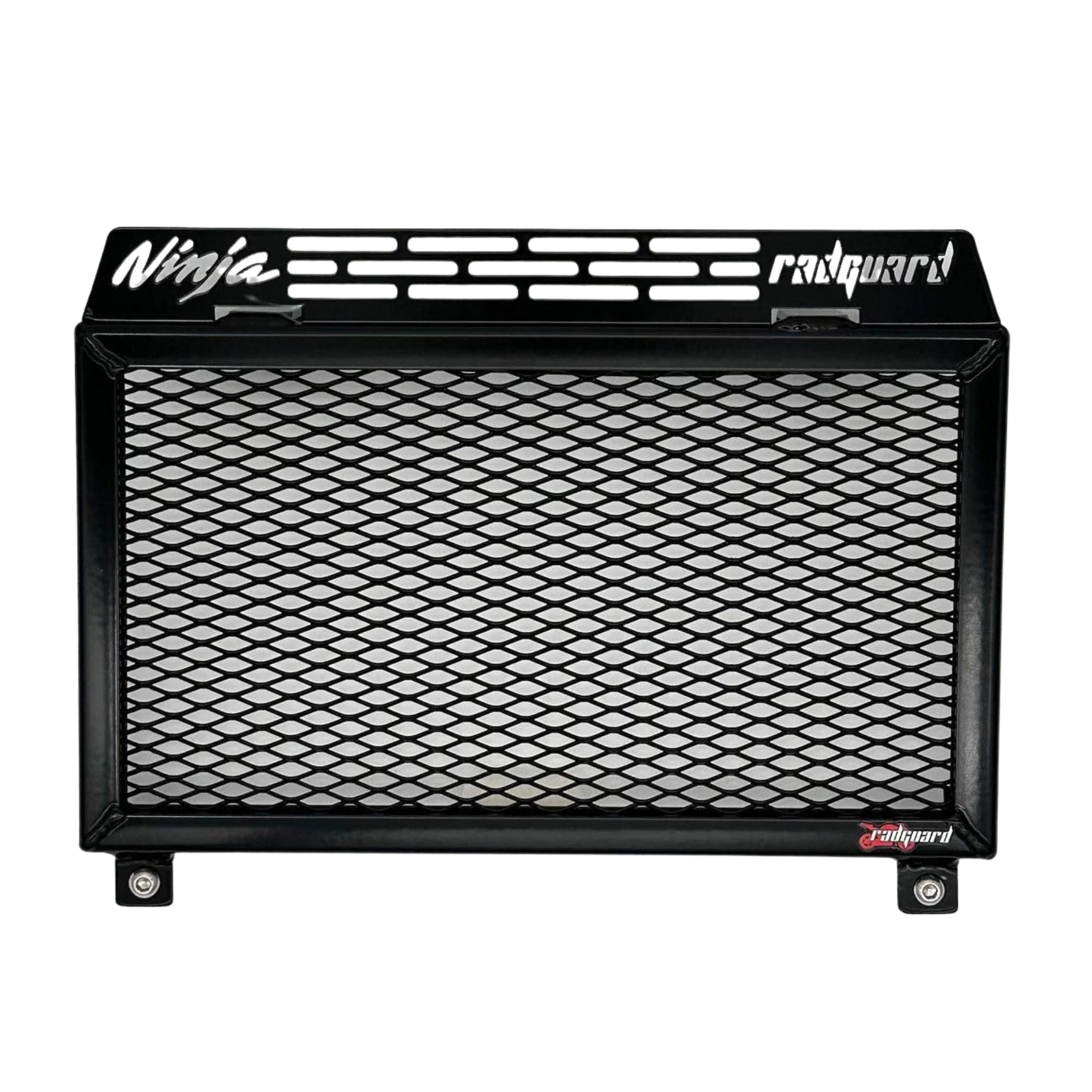 Rad Guard - Kawasaki Ninja 500R 2024 Radiator Guard - Black – Gasoline ...