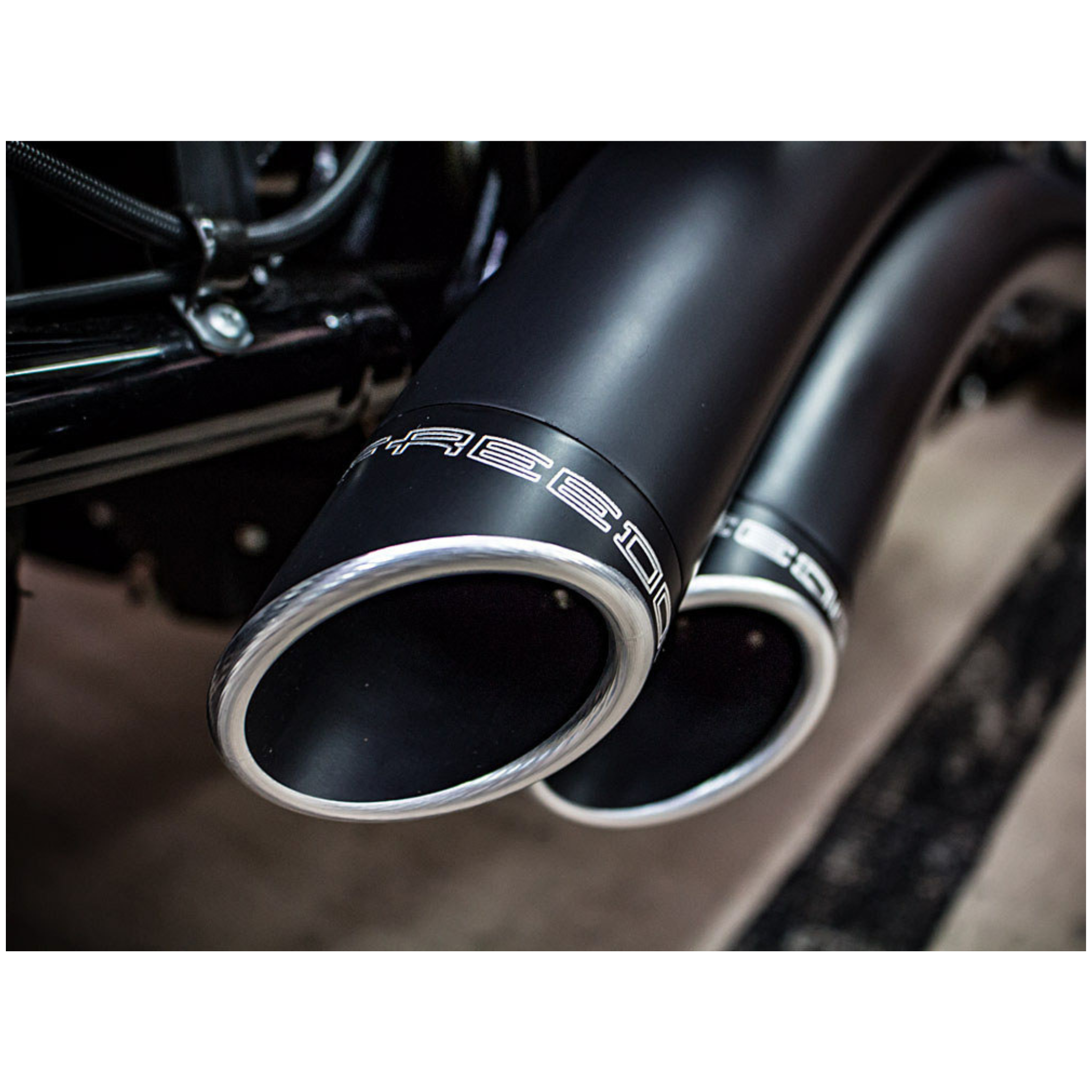 Freedom Performance Sharp Curve Radius Exhaust – Black with Black End ...