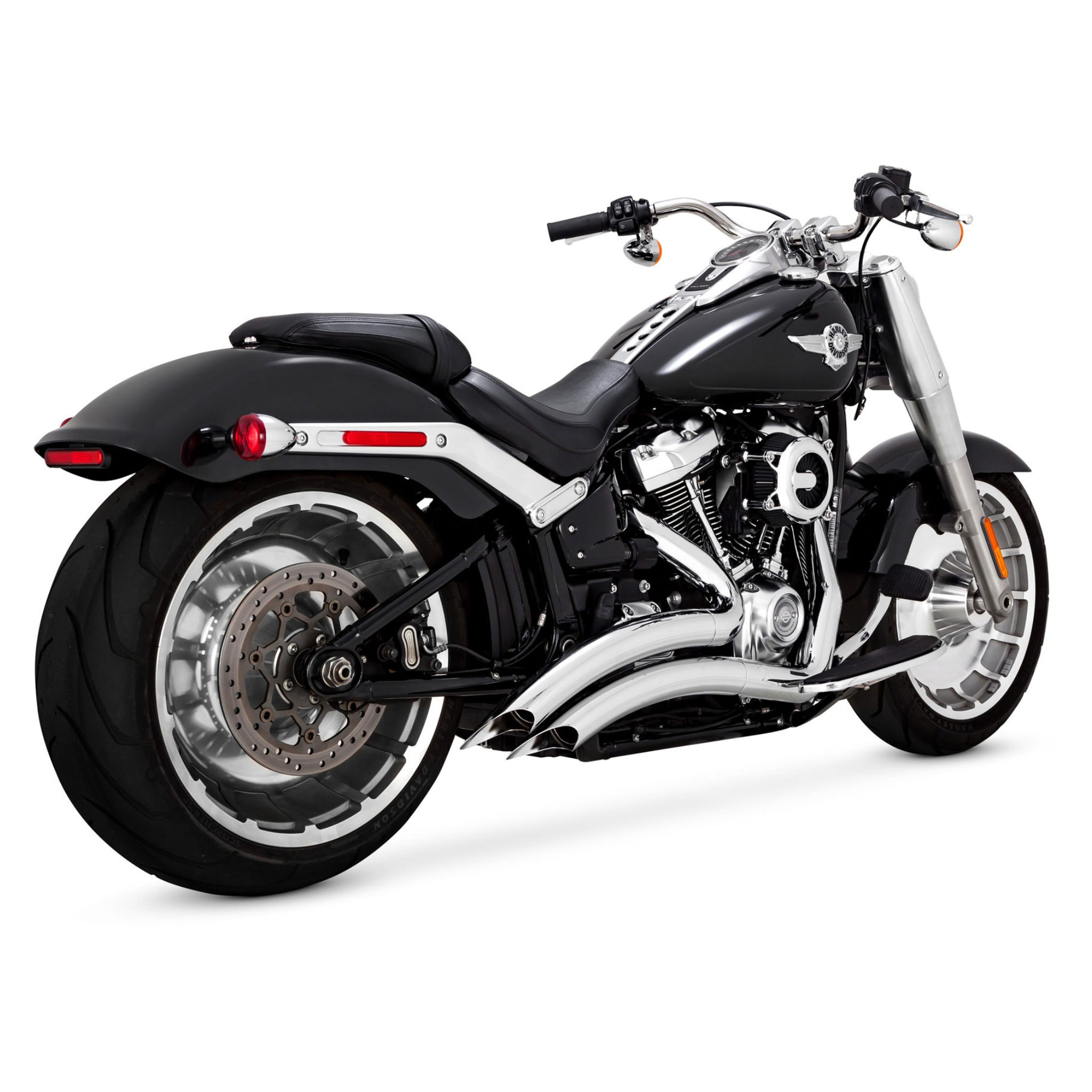 Vance & Hines Big Radius 2-2 PCX Chrome - M8 Fat Boy & Breakout ...