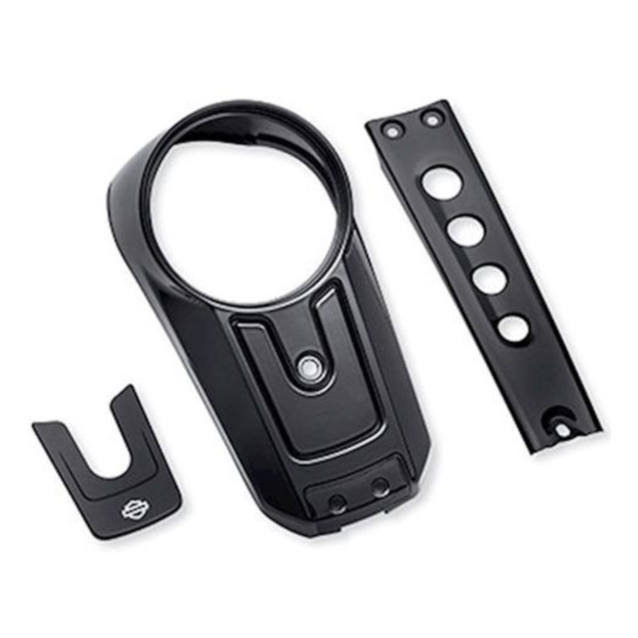 Harley-Davidson® Console Kit - Gloss Black – Gasoline Alley Harley ...