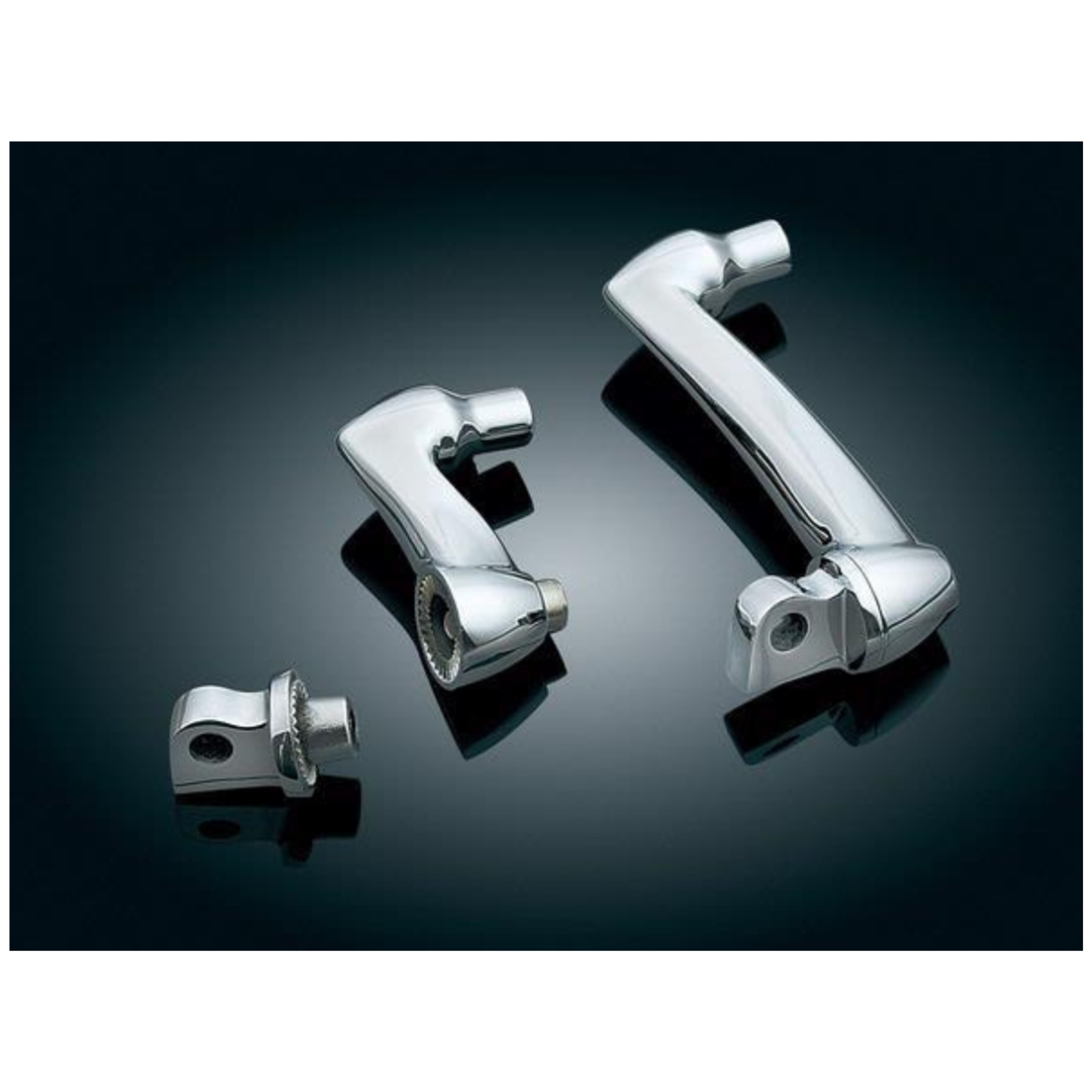 Kuryakyn Footpeg Mounts - 4" Adjustable Offset – Gasoline Alley Harley ...