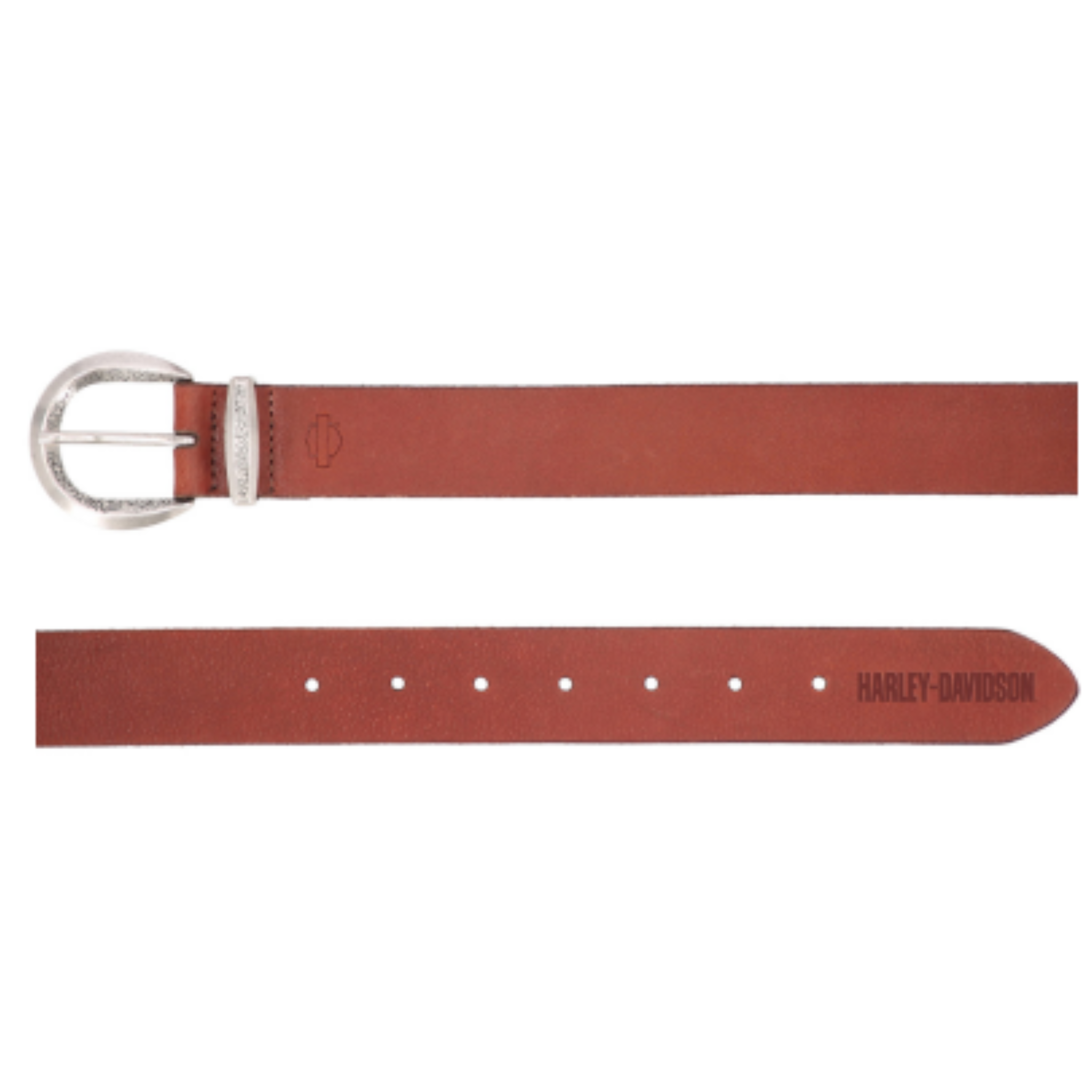 Harley-Davidson® Filigree Buckle Belt - Cognac – Gasoline Alley Harley ...