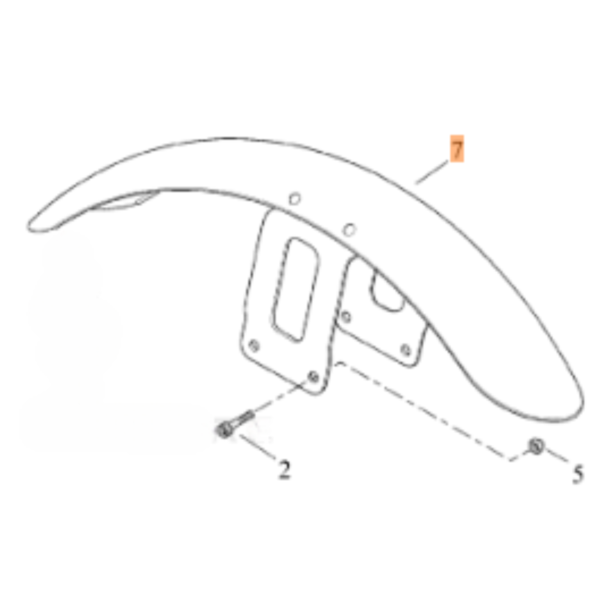 Harley-Davidson® Front Fender - '15-'17 XL1200CB - Black Denim ...