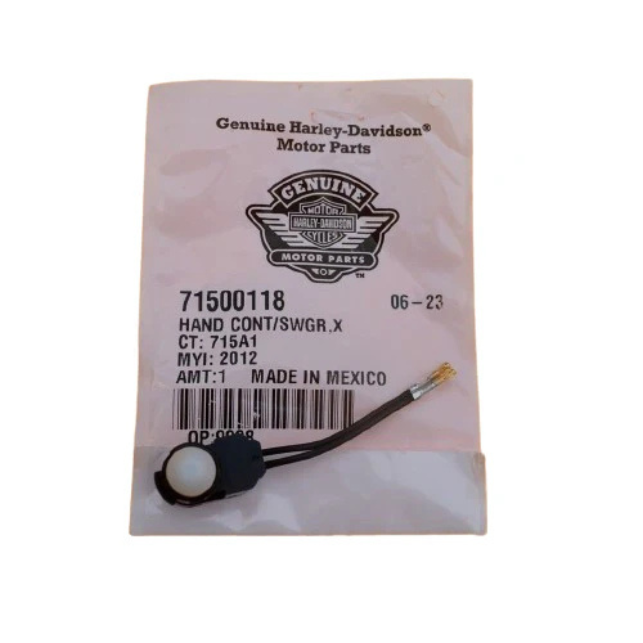 Harley-Davidson® Front Brake Switch - Sportster, Dyna & Softail Models ...