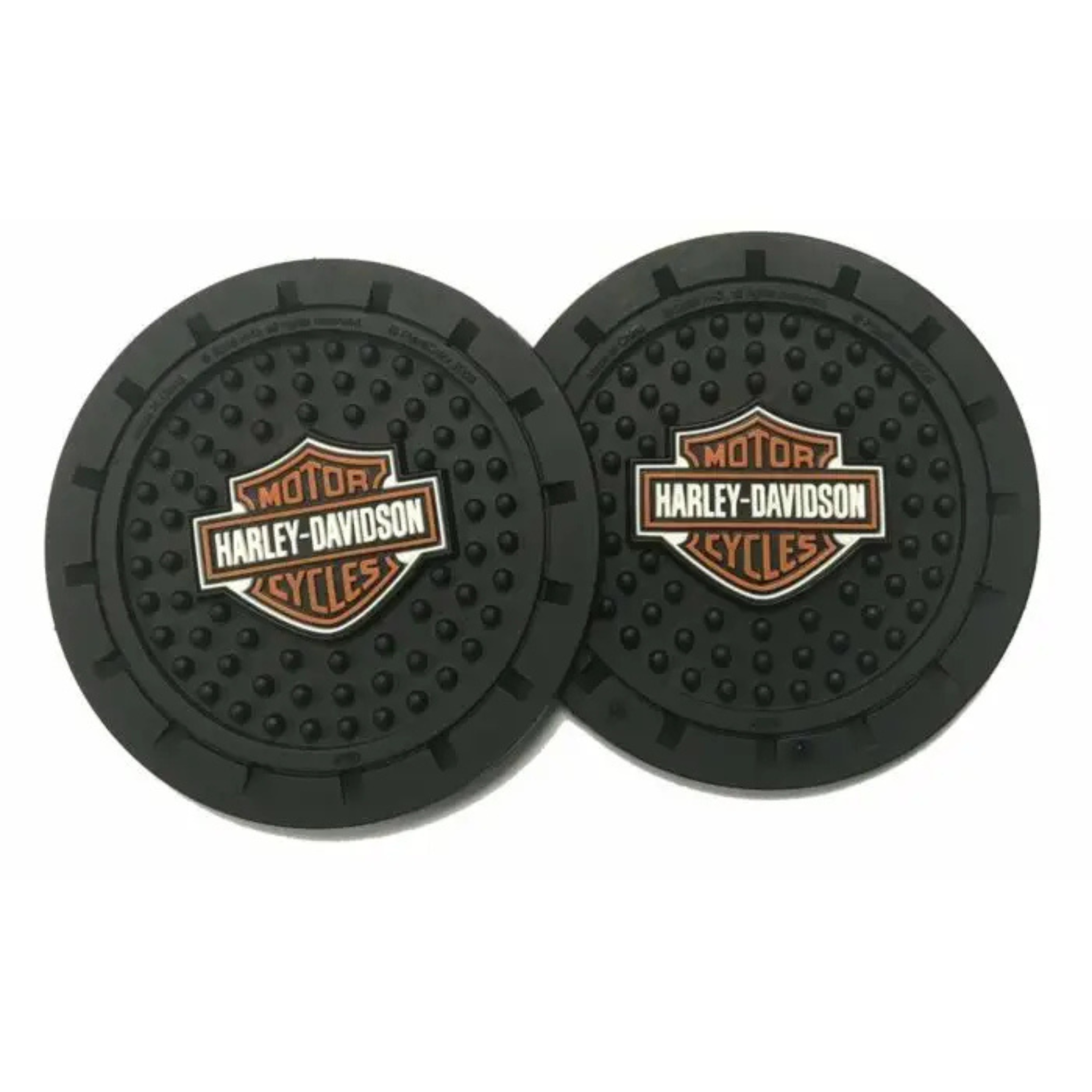Harley-Davidson® Bar & Shield Car Drink Holder Coaster - Set Of 2 ...