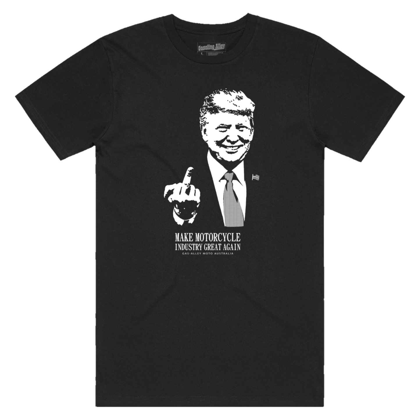 Gas Alley Moto Tee - Trump – Gasoline Alley Harley-Davidson®