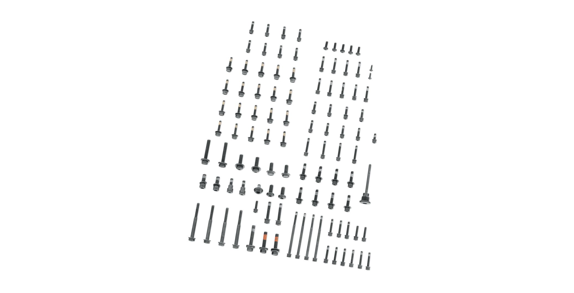 Harley-Davidson® Full Engine Hardware Kit Touring – Gasoline Alley ...